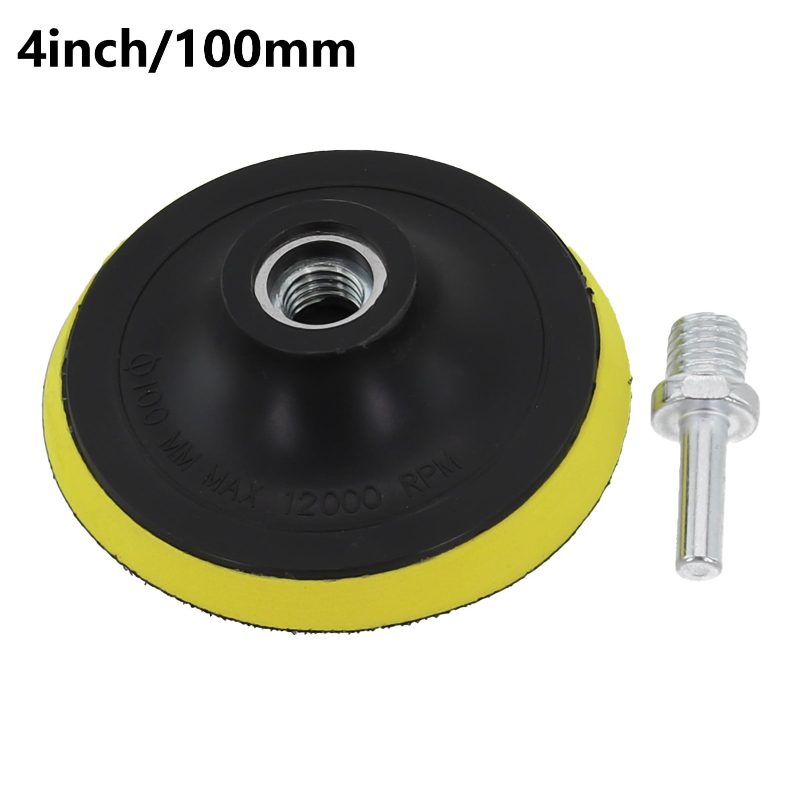 Polishing Tool Buffing Pad Holder Disc for 14mm Drill Kit 3-7 Inch ...