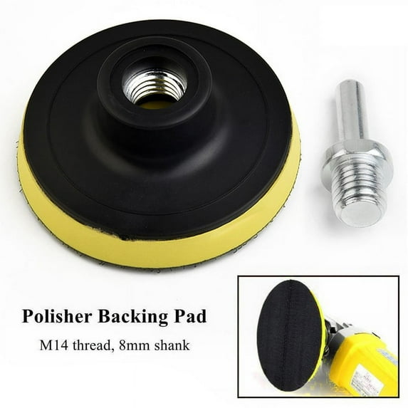 Polishing Tool Buffing Plate Backing Pad Holder Disc M14 Drill Thread ...