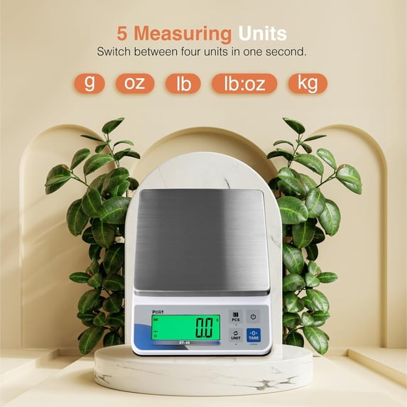 Digital Kitchen Scale KT-66 30lb/13kg｜0.05oz/1g Precision Food Scale ...