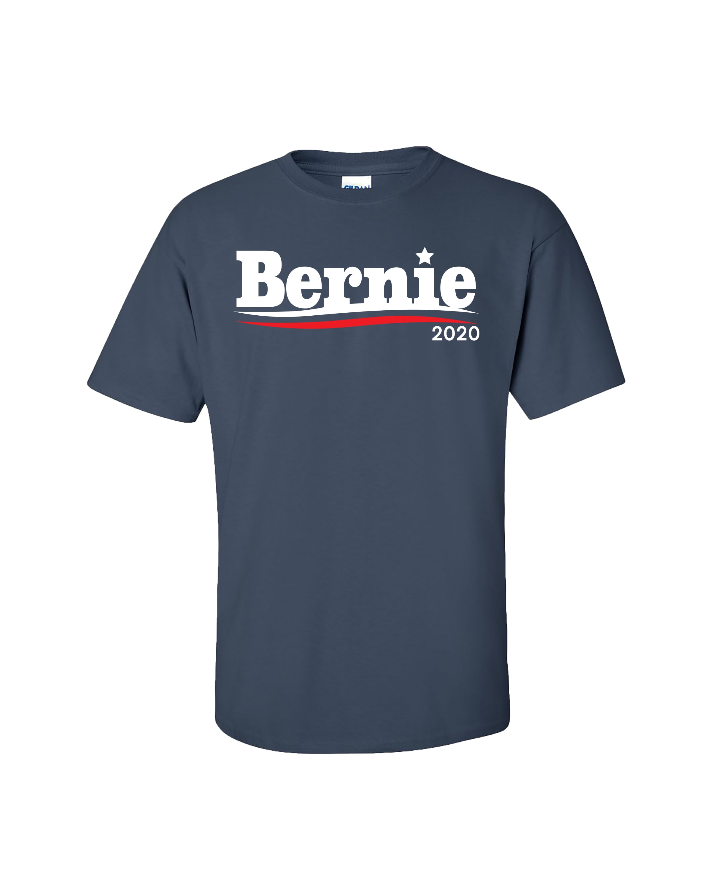 Political Bernie 2020 Short Sleeve T-Shirt-Blue Dusk-XXL - Walmart.com