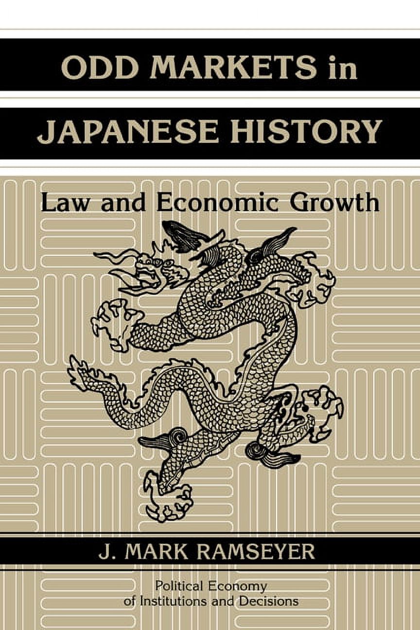 Political Economy of Institutions and De Odd Markets in Japanese ...