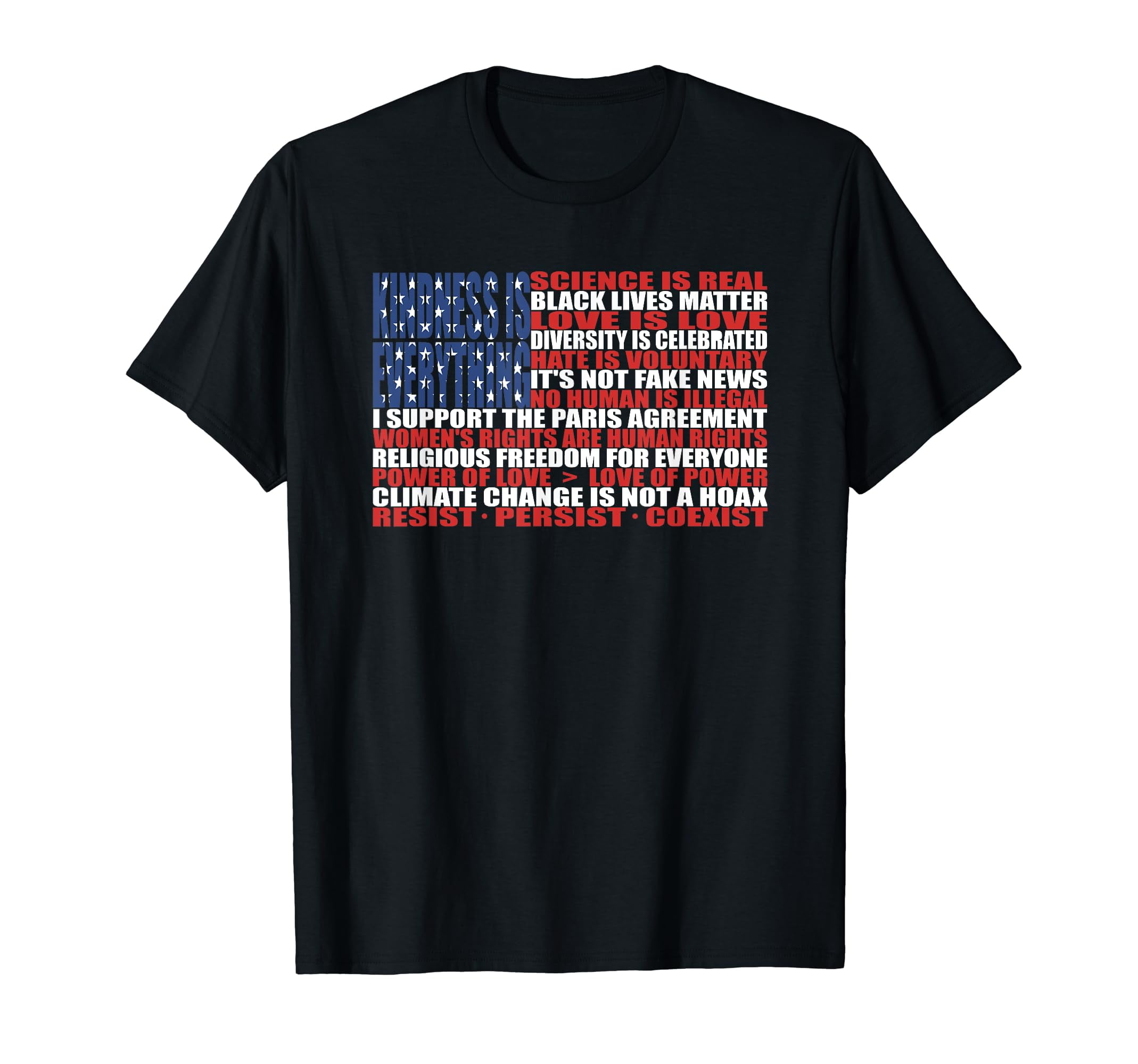 Political Protest American Flag - Stand United t-shirt - Walmart.com
