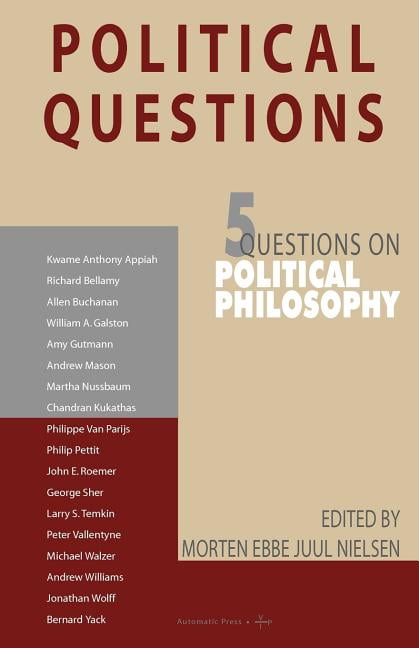Political Questions: 5 Questions on Political Philosophy (Paperback ...