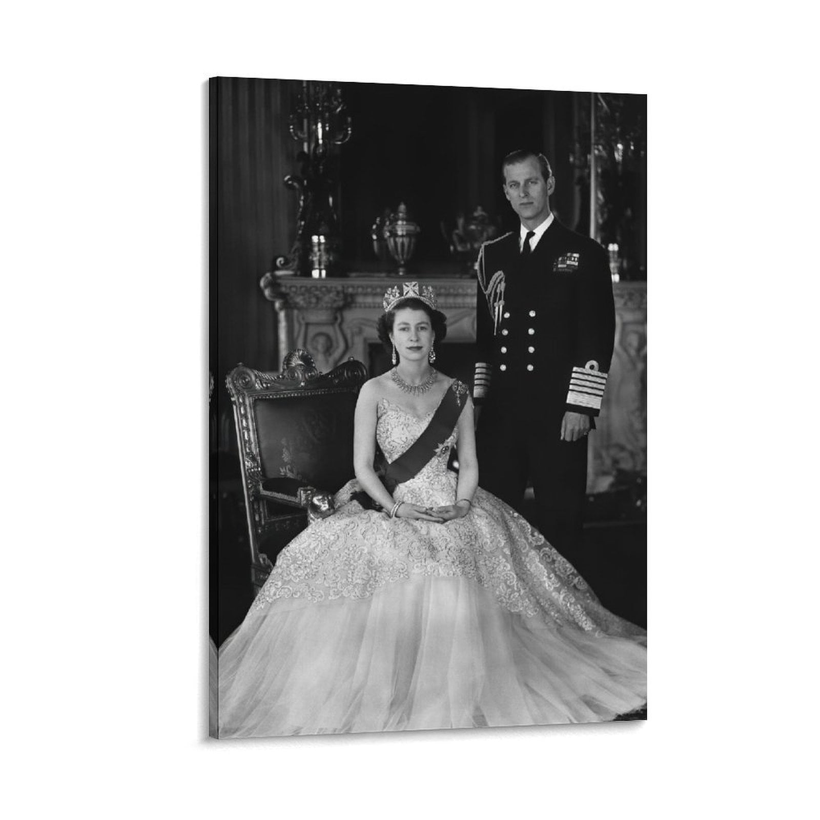 Politicians Queen Elizabeth II Retro Poster (2) Poster Cool Artworks ...