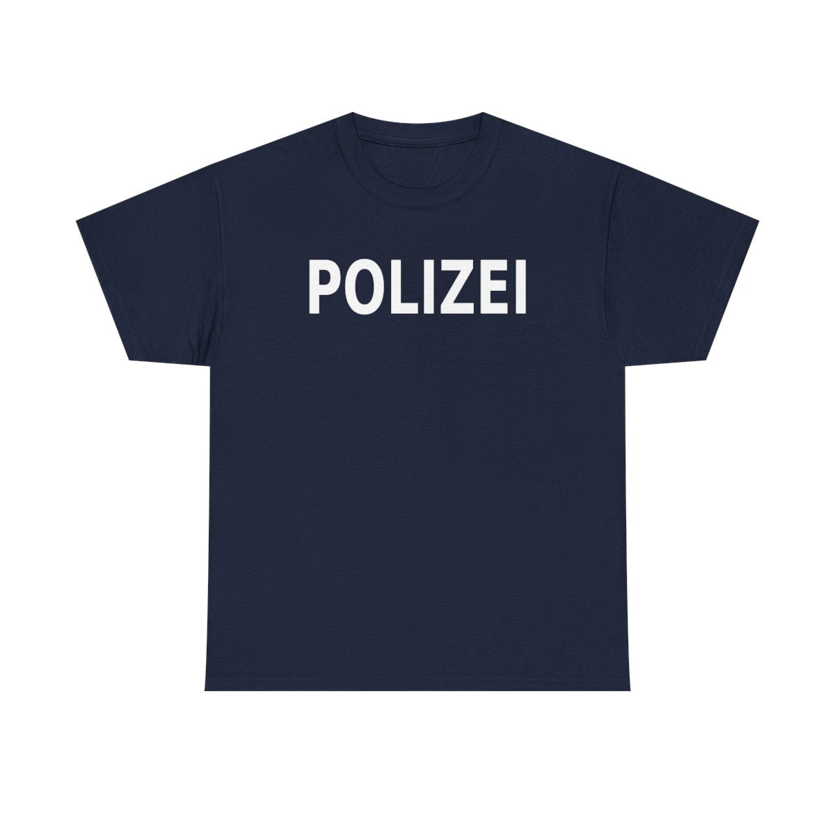 Polizei Front Back German Bundespolizei Federal Police Costume T-Shirt ...