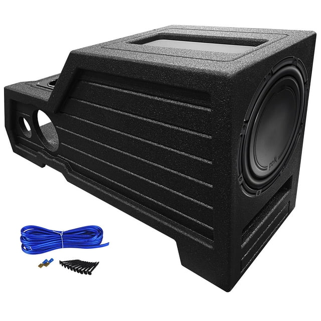 Polk 12" Subwoofer+Center Console Box For 2015-22 FORD F150+2017-22 ...