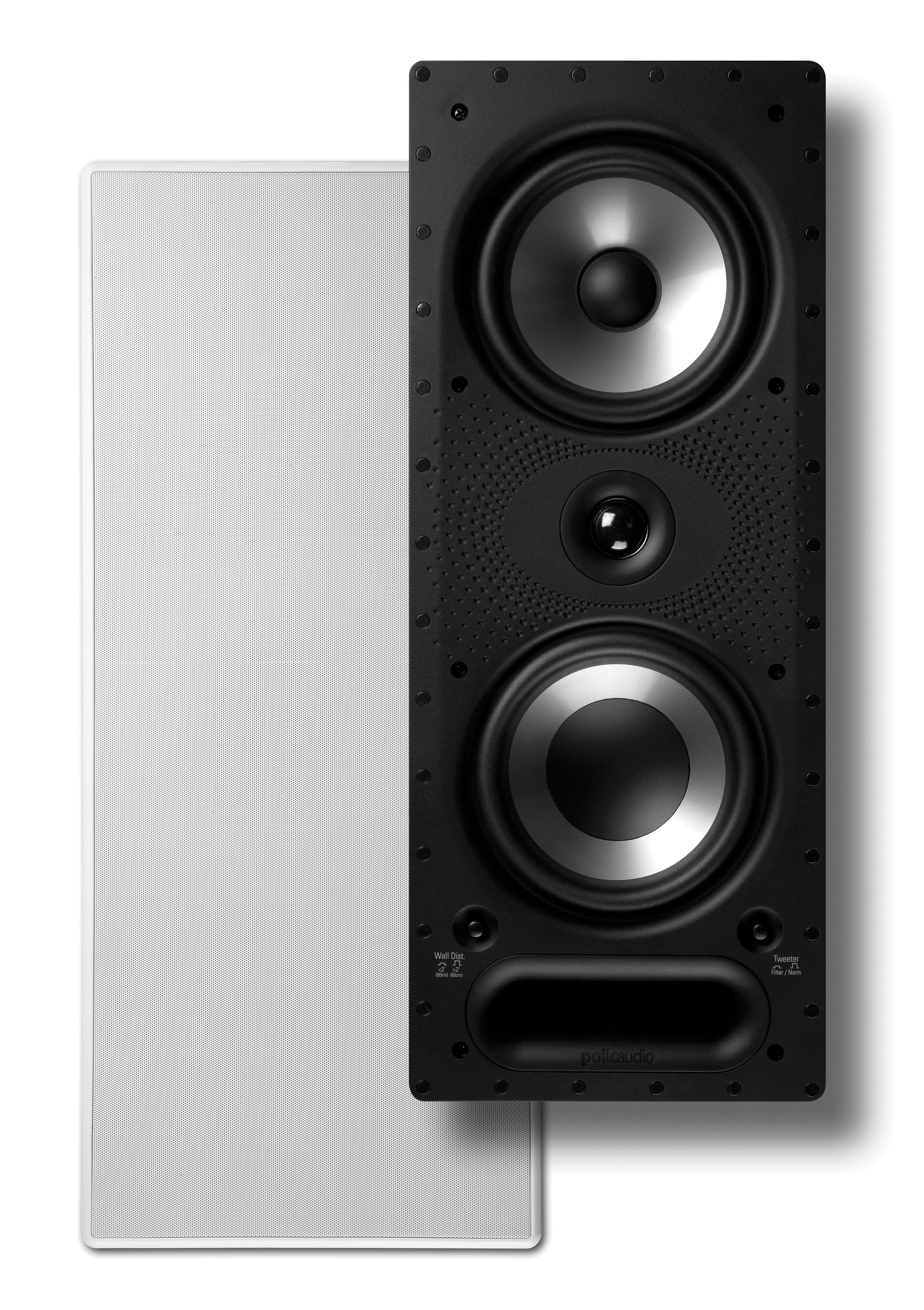 Polk 265-RT Vanishing RT Series In-Wall Loudspeaker - Walmart.com