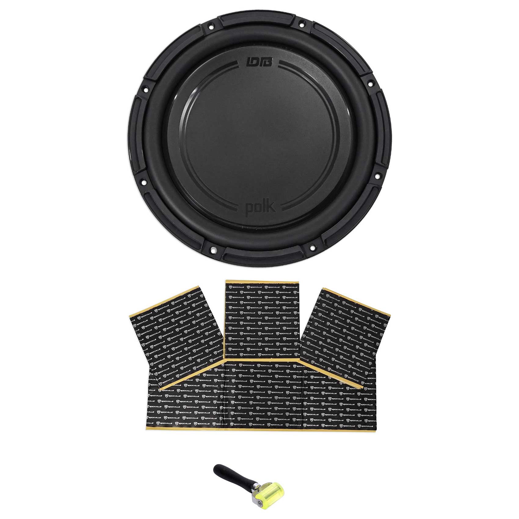 Polk Audio DB1242SVC 12” 1110 Watt Single 4-Ohm Car Audio Subwoofer Sub ...