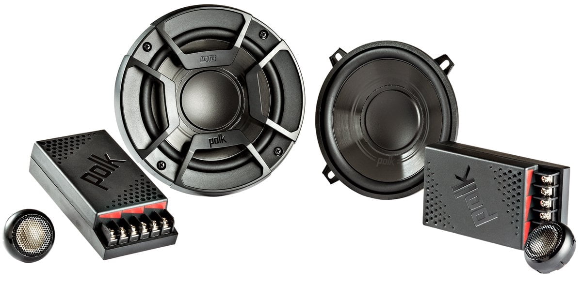 Polk Audio DB5252 5.25" 300W 2 Way Car/Marine ATV Stereo Component ...
