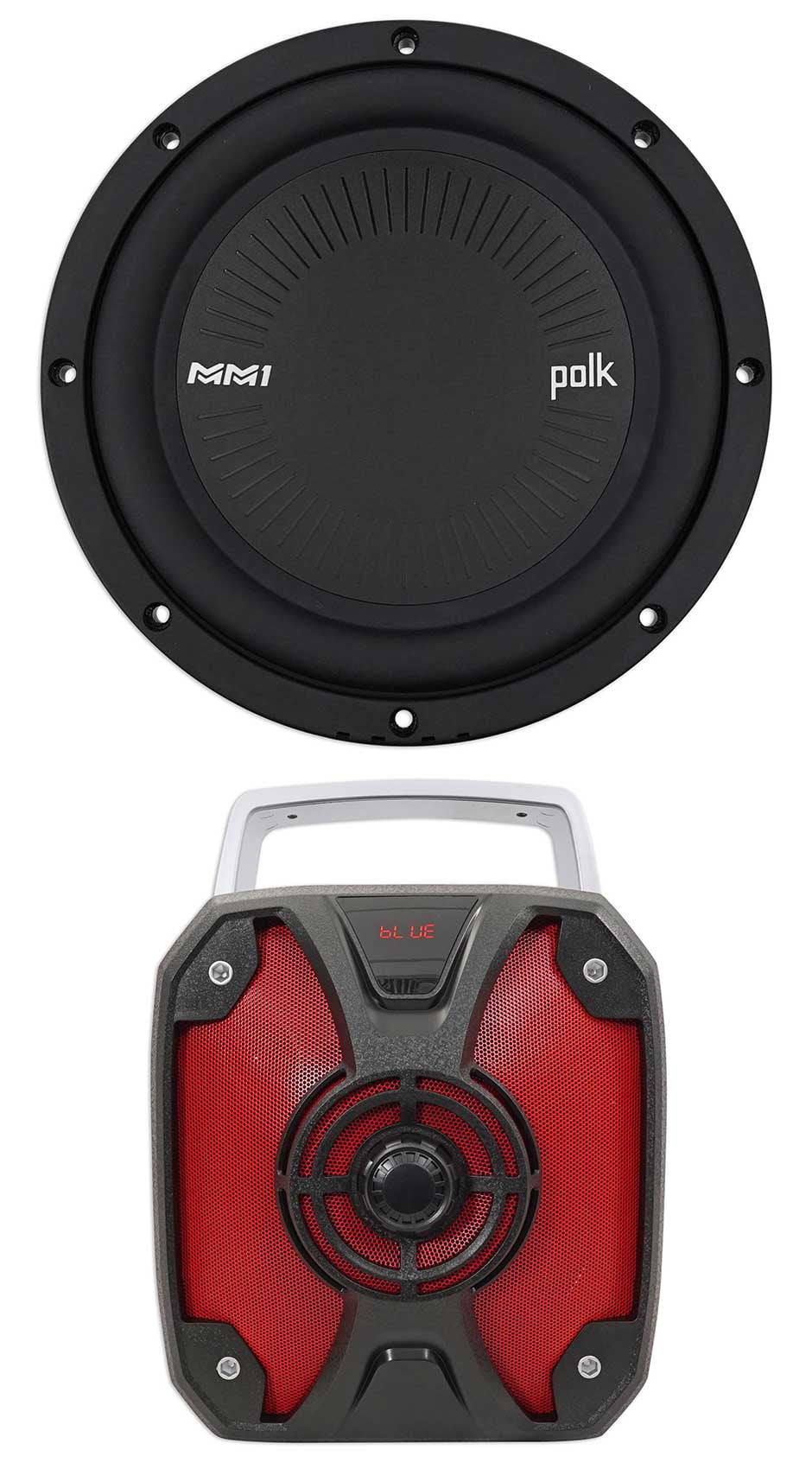 Polk Audio MM842SVC 8” 900 Watt SVC 4-Ohm Car/Marine Audio Subwoofer ...
