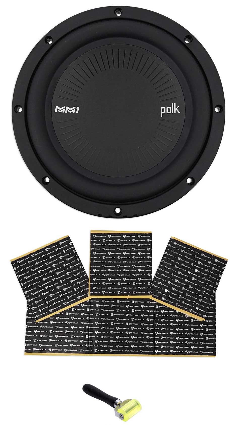 Polk Audio MM842SVC 8” 900 Watt SVC 4-Ohm Car/Marine Audio Subwoofer ...