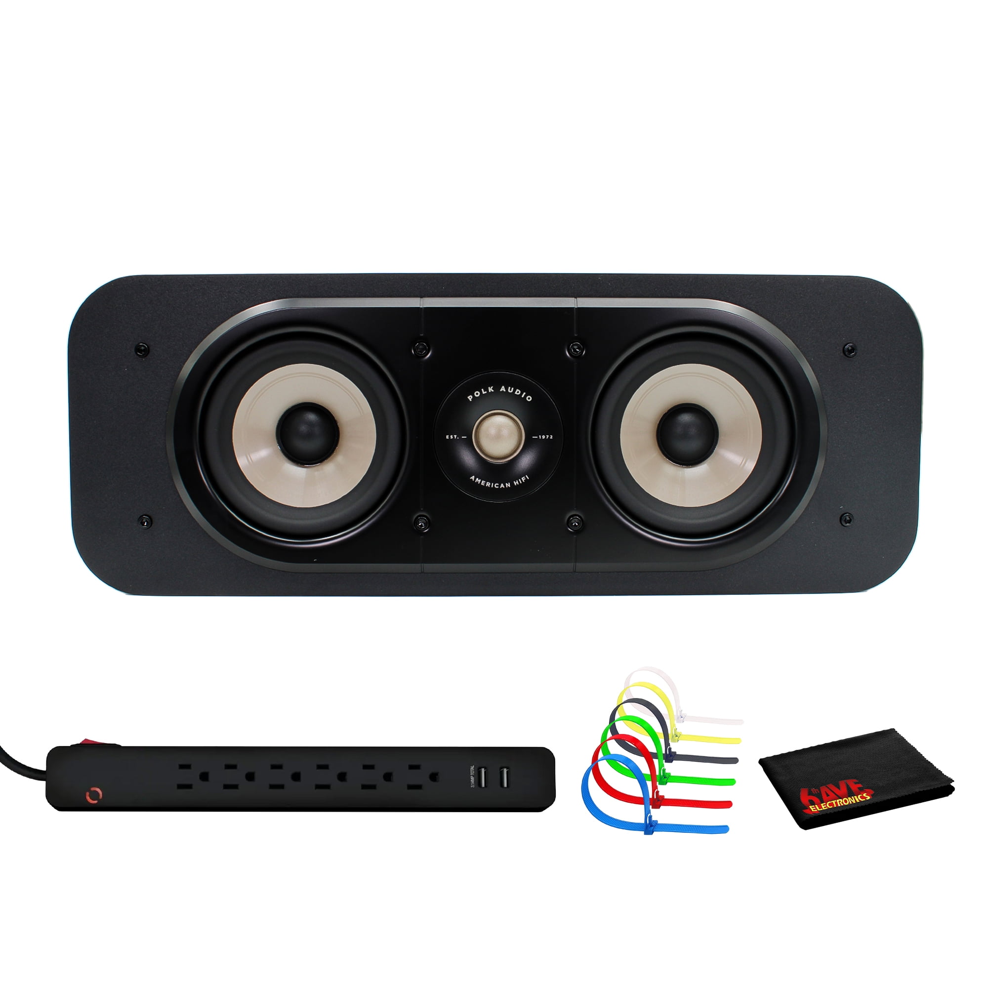 Polk Audio Signature Elite ES30 Two-Way Center Channel Speaker Bundle ...