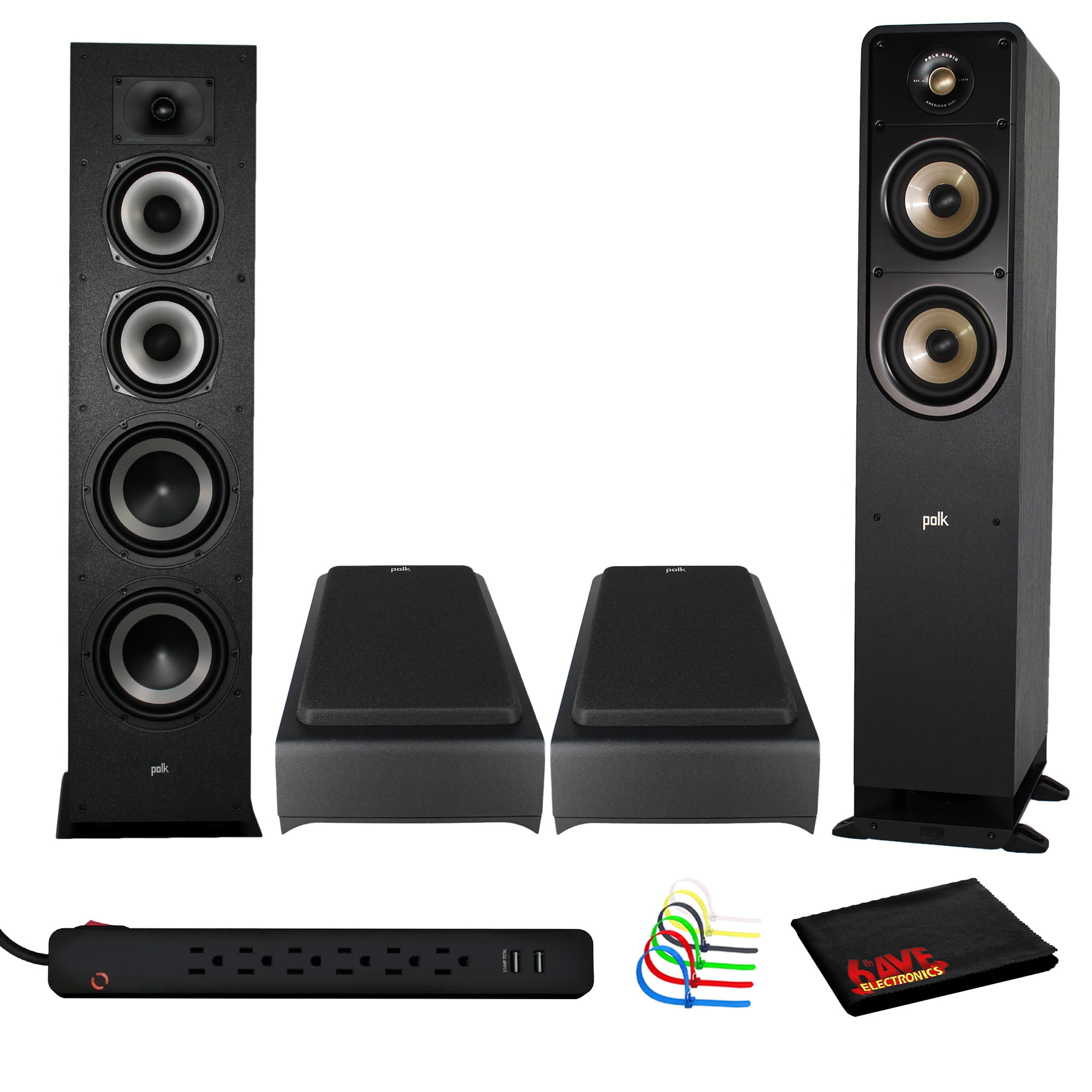 Polk Audio Signature Elite ES90 Height Module Speakers Bundle Including ...