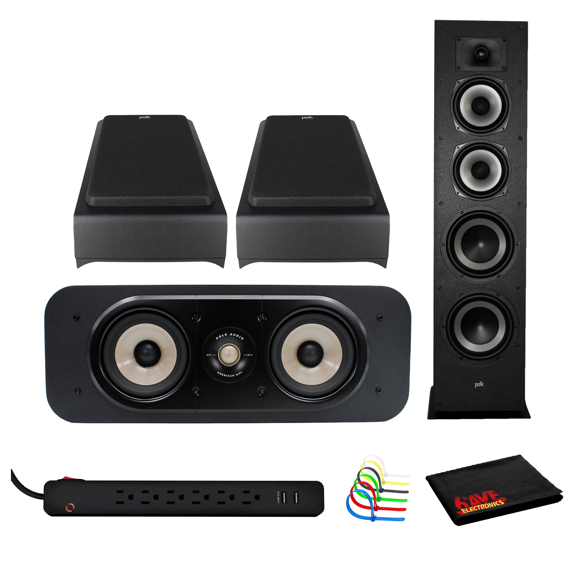 Polk Audio Signature Elite ES90 Height Module Speakers Bundle With ...