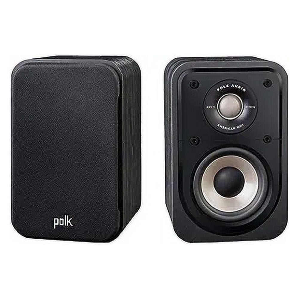 Polk Audio Signature S10E Bookshelf Surround Speaker Pair with Power ...