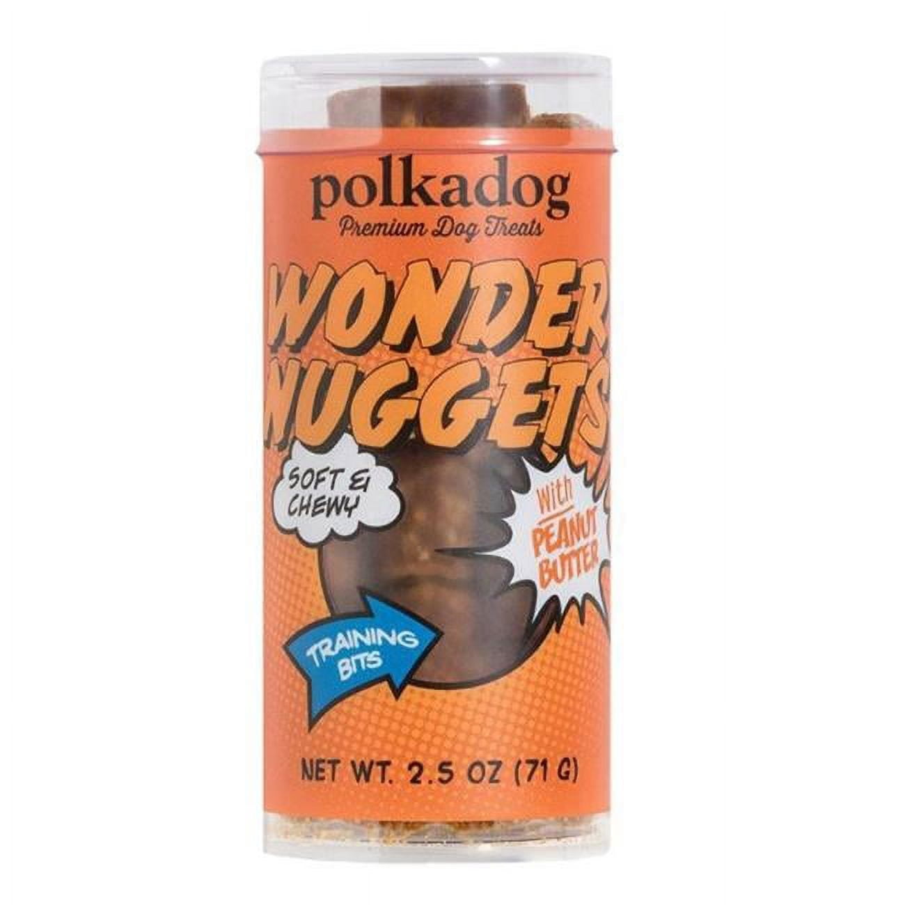 Polka Dog Bakery 858160007687 2.5 oz Mini Peanut Butter Wonder Nuggets ...