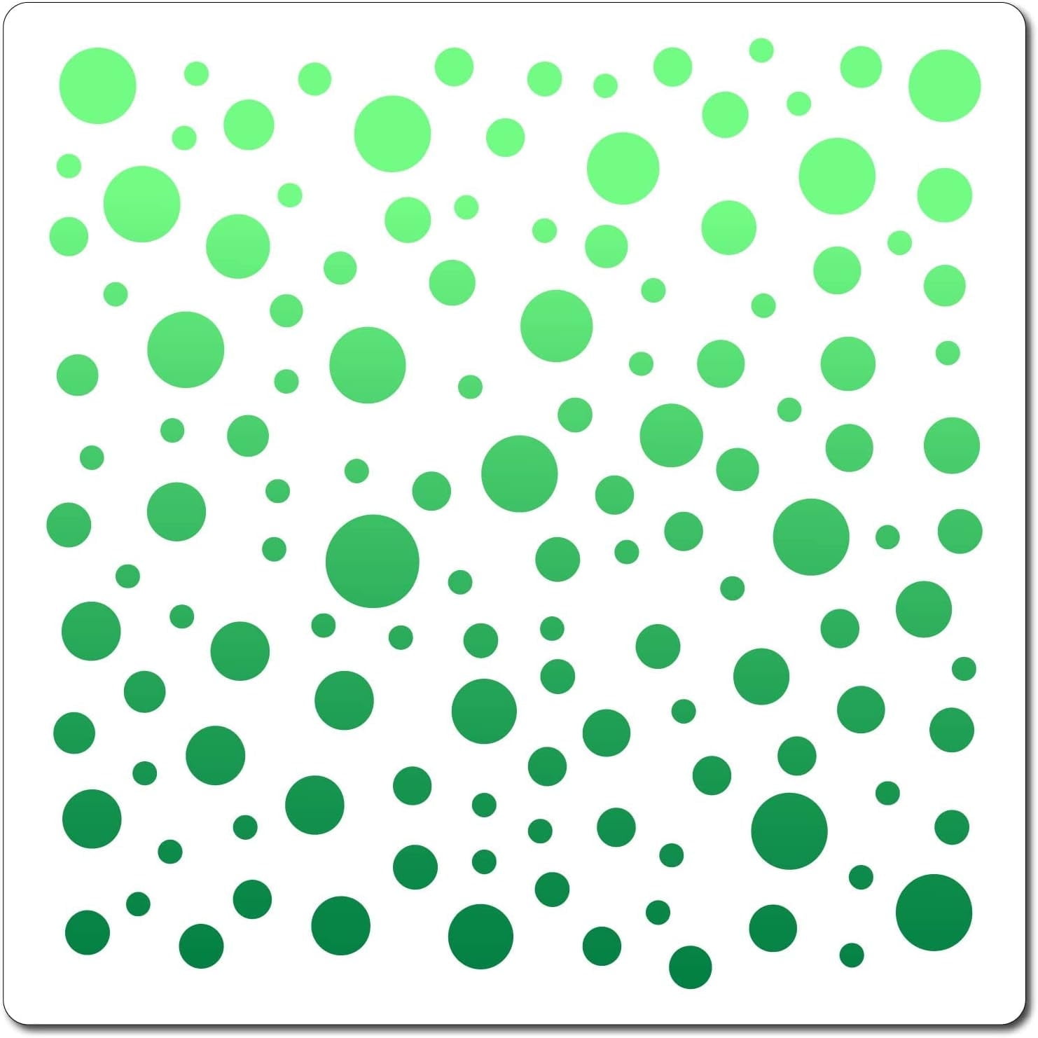 Polka Dot Stencil Template 30x30cm Large Washable Reusable Plastic ...