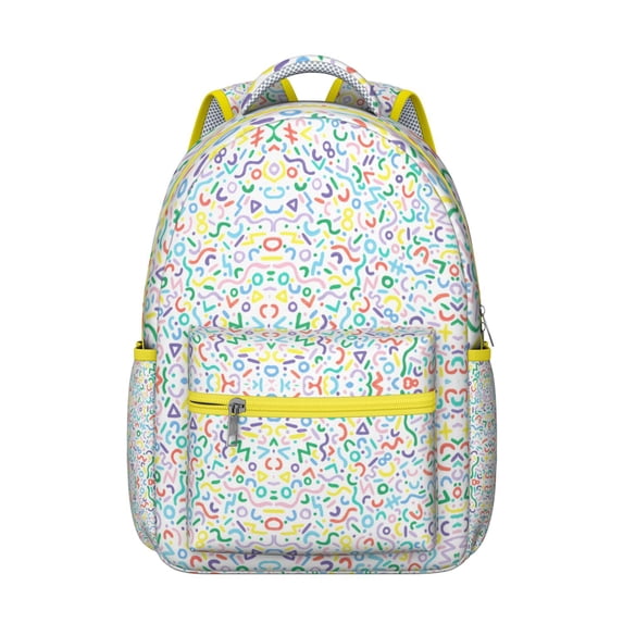 Polka Dot Students Backpack Retro Dots and Classic Polka Pattern School ...