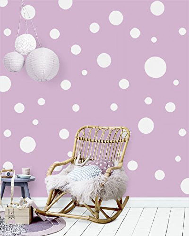 Polka Dot Wall Decals (63) Girls Room Wall Decor Stickers, Wall Dots ...