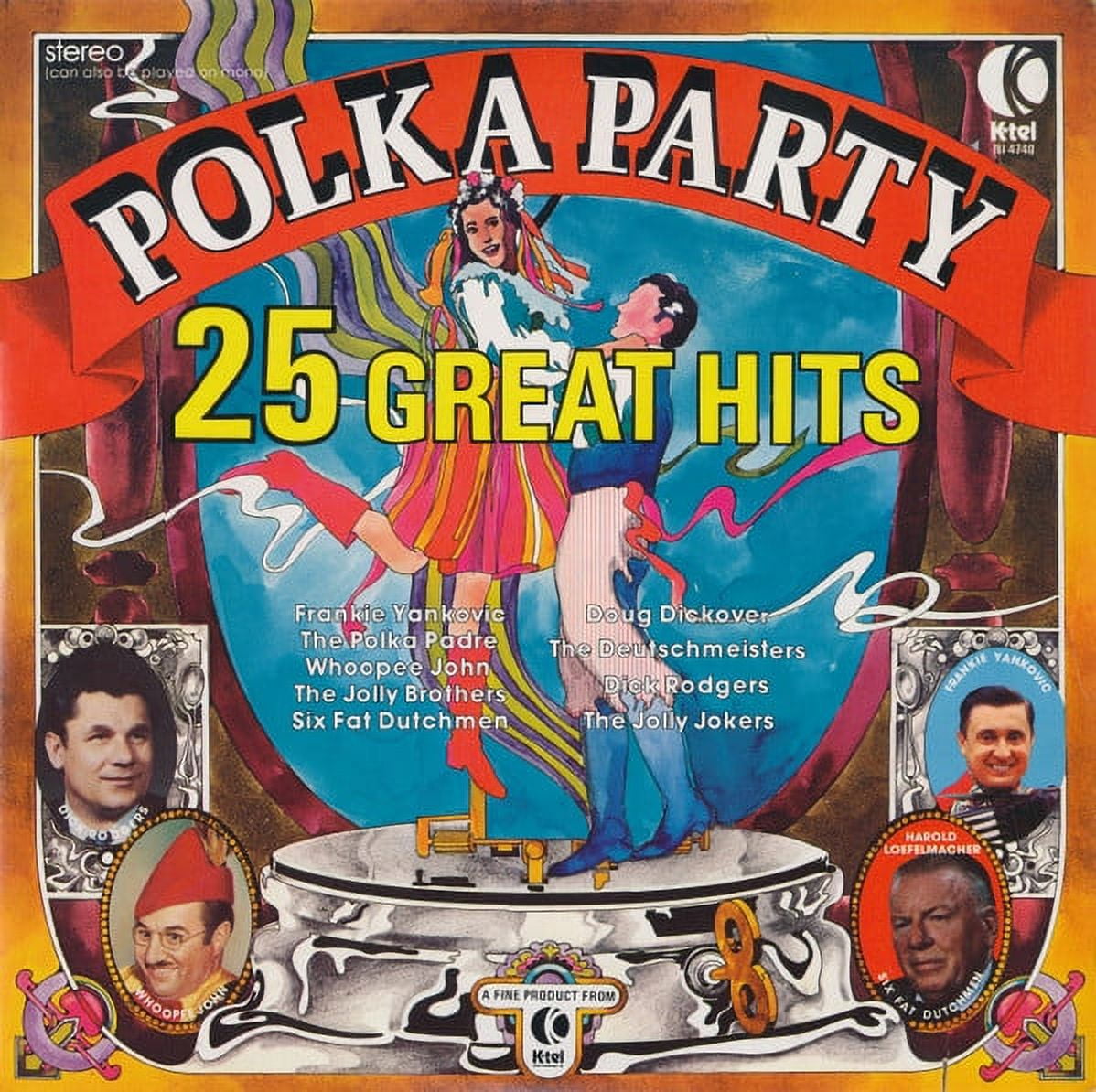 Polka Party: 25 Great Hits (Vinyl) - Walmart.com