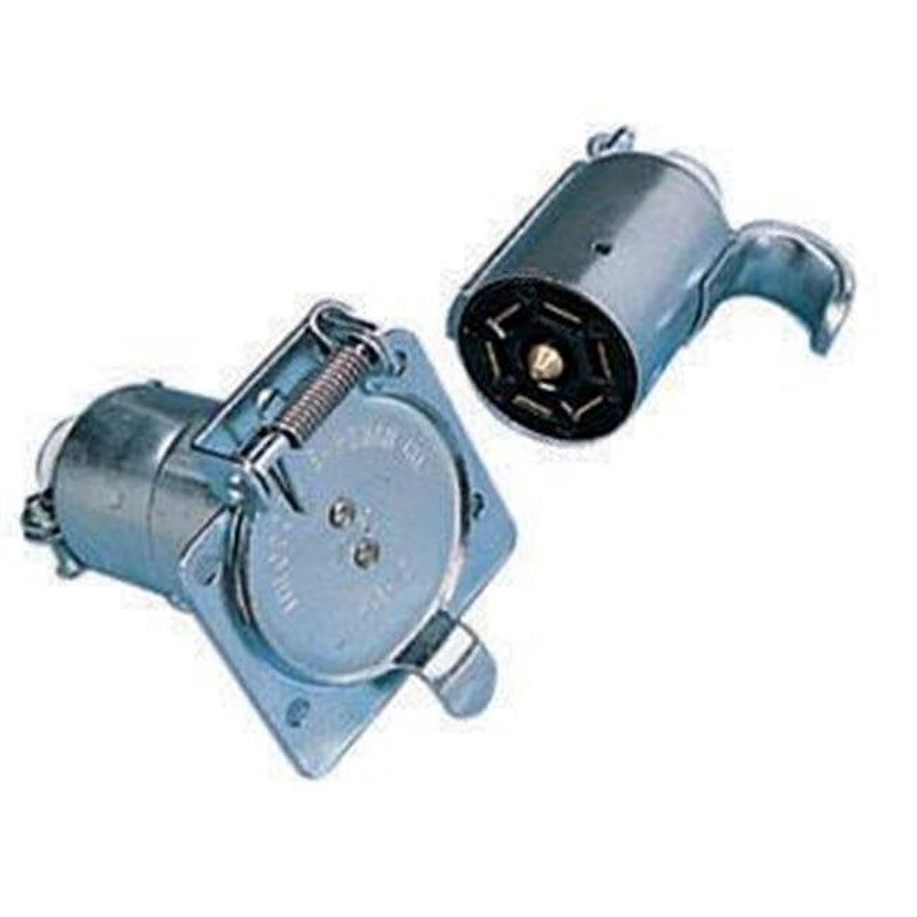 Pollak 12703 Tow Wiring 7-Way Connector Socket - Walmart.com