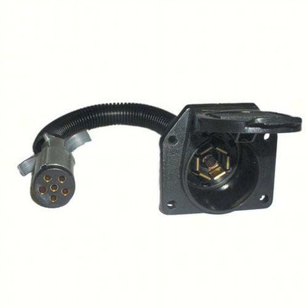 Pollak Corp 6way Round Plug To 7way Socket 12-725ep - Walmart.com