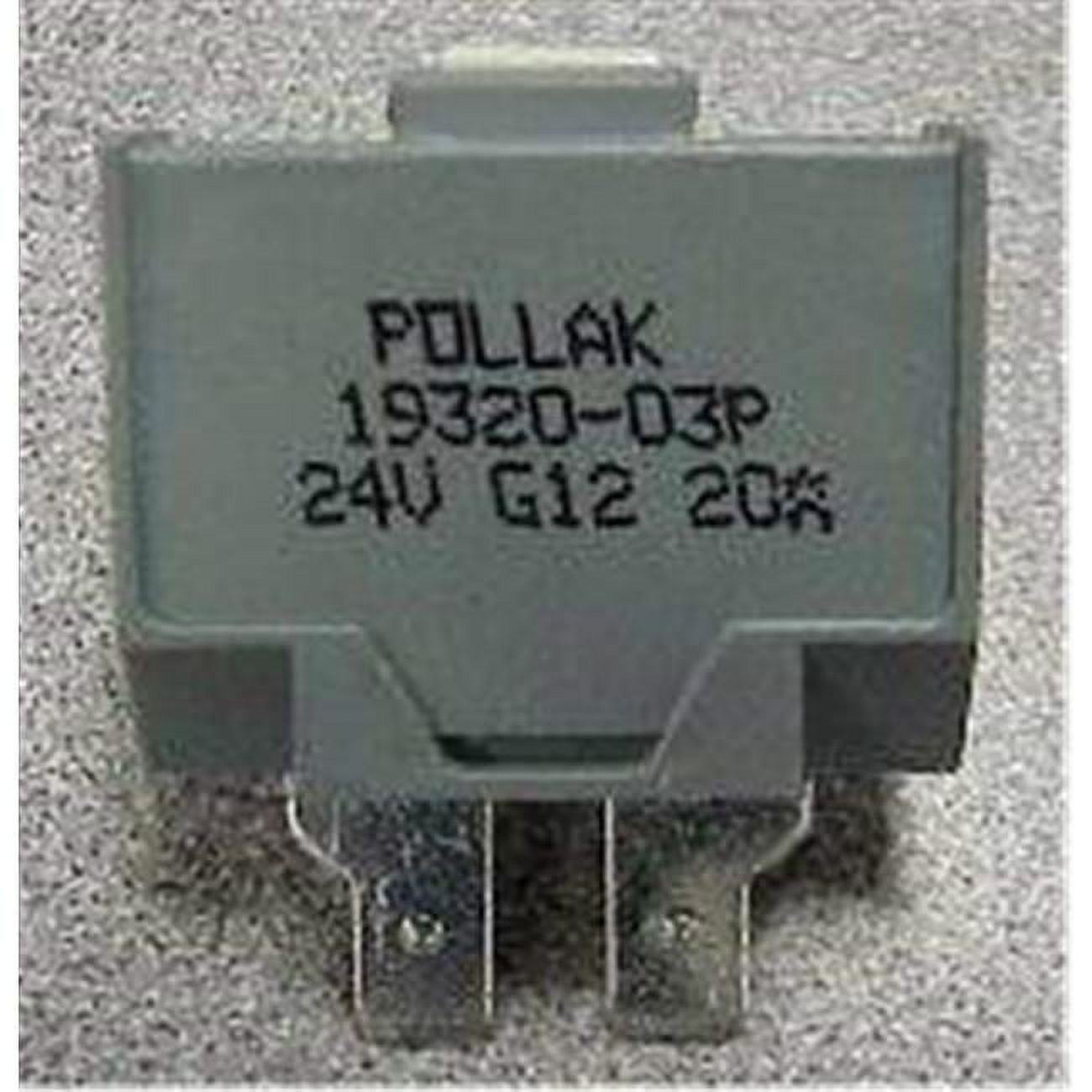 Pollak Engineered Maxi-style 20A Plastic Manual Reset Circuit Breaker ...
