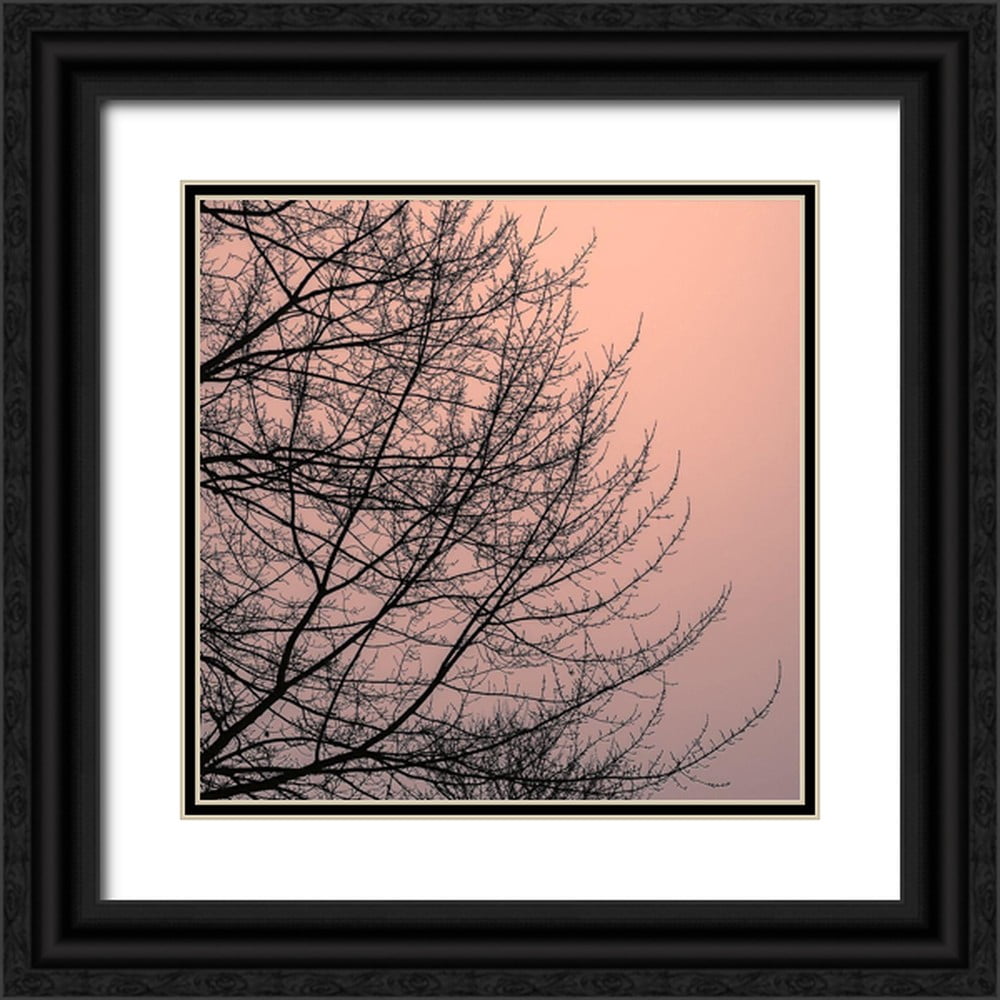 Pollard, David 15x15 Black Ornate Wood Framed with Double Matting ...