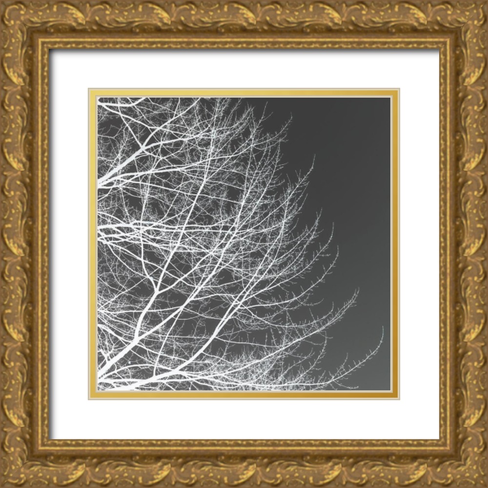Pollard, David 20x20 Gold Ornate Wood Framed with Double Matting Museum ...