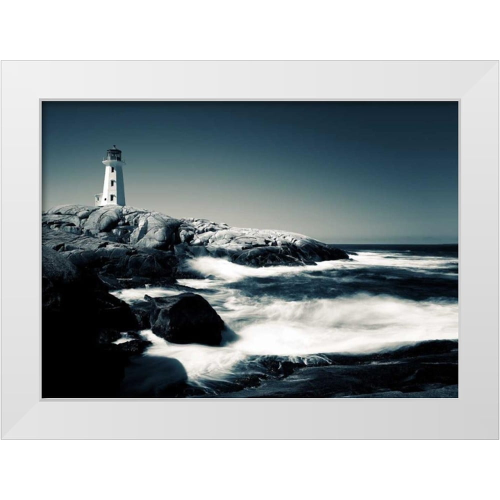 Pollard, David W. 32x24 White Modern Wood Framed Museum Art Print ...