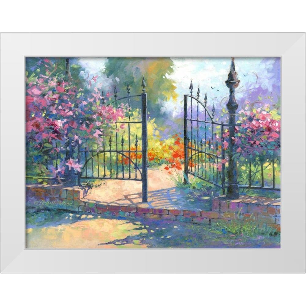 Pollard, Julie G. 14x12 White Modern Wood Framed Museum Art Print ...