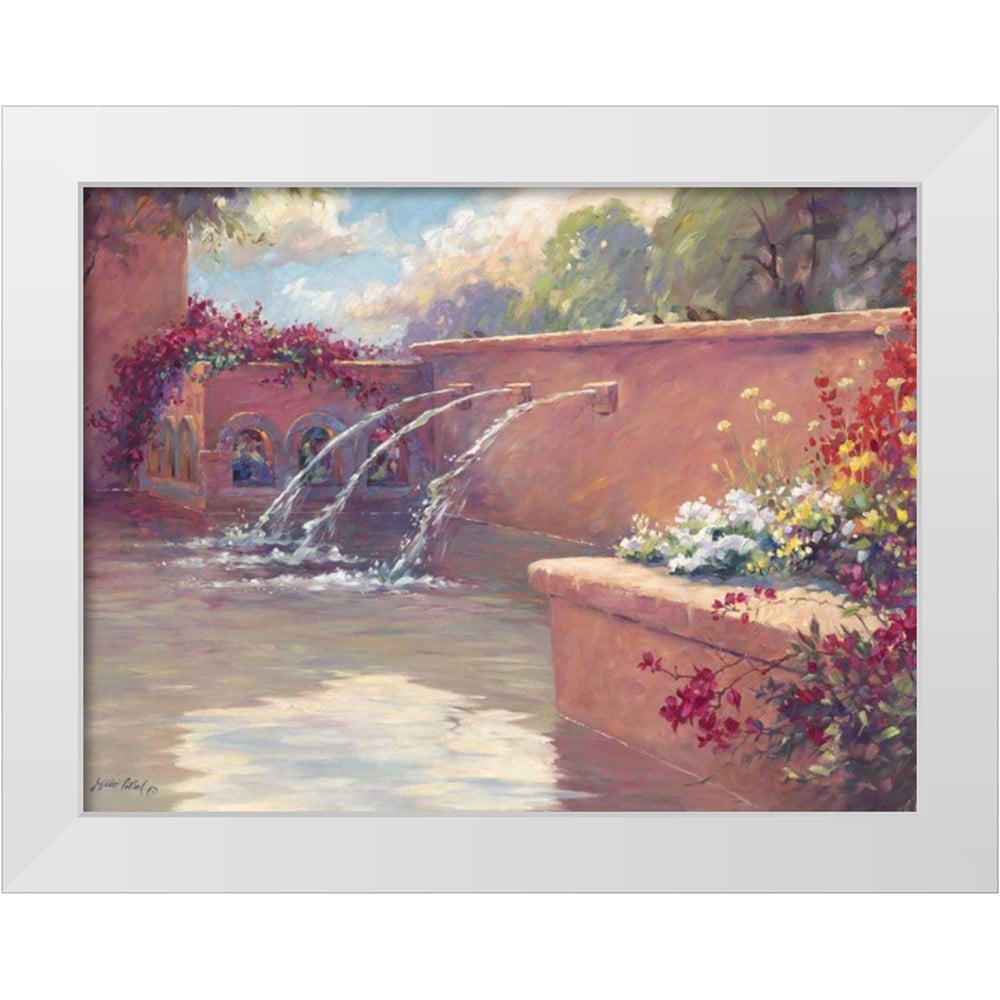 Pollard, Julie G. 14x12 White Modern Wood Framed Museum Art Print ...