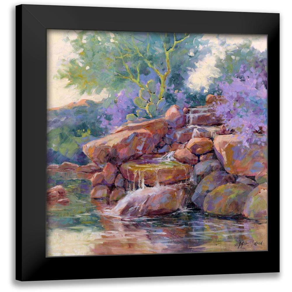 Pollard, Julie G. 15x15 Black Modern Framed Museum Art Print Titled ...