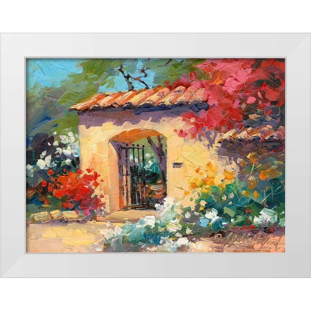 Pollard, Julie G. 18x15 White Modern Wood Framed Museum Art Print ...