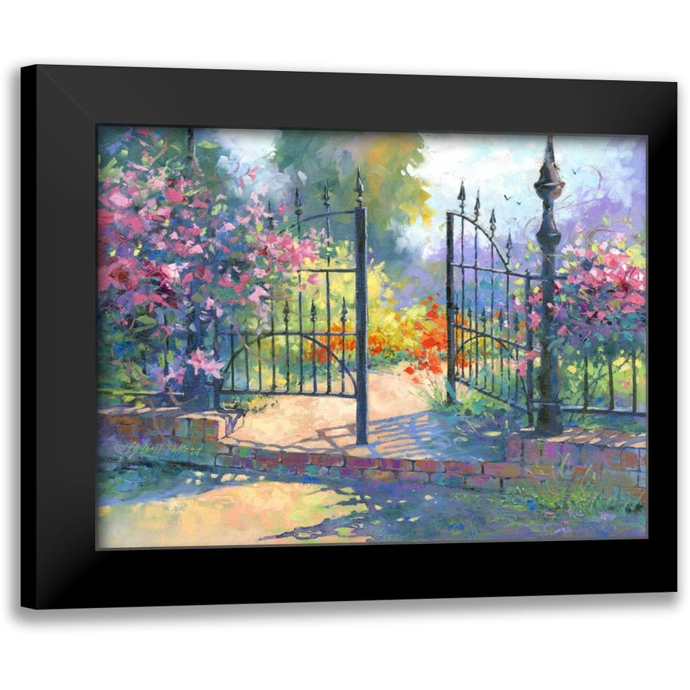 Pollard, Julie G. 24x19 Black Modern Framed Museum Art Print Titled ...