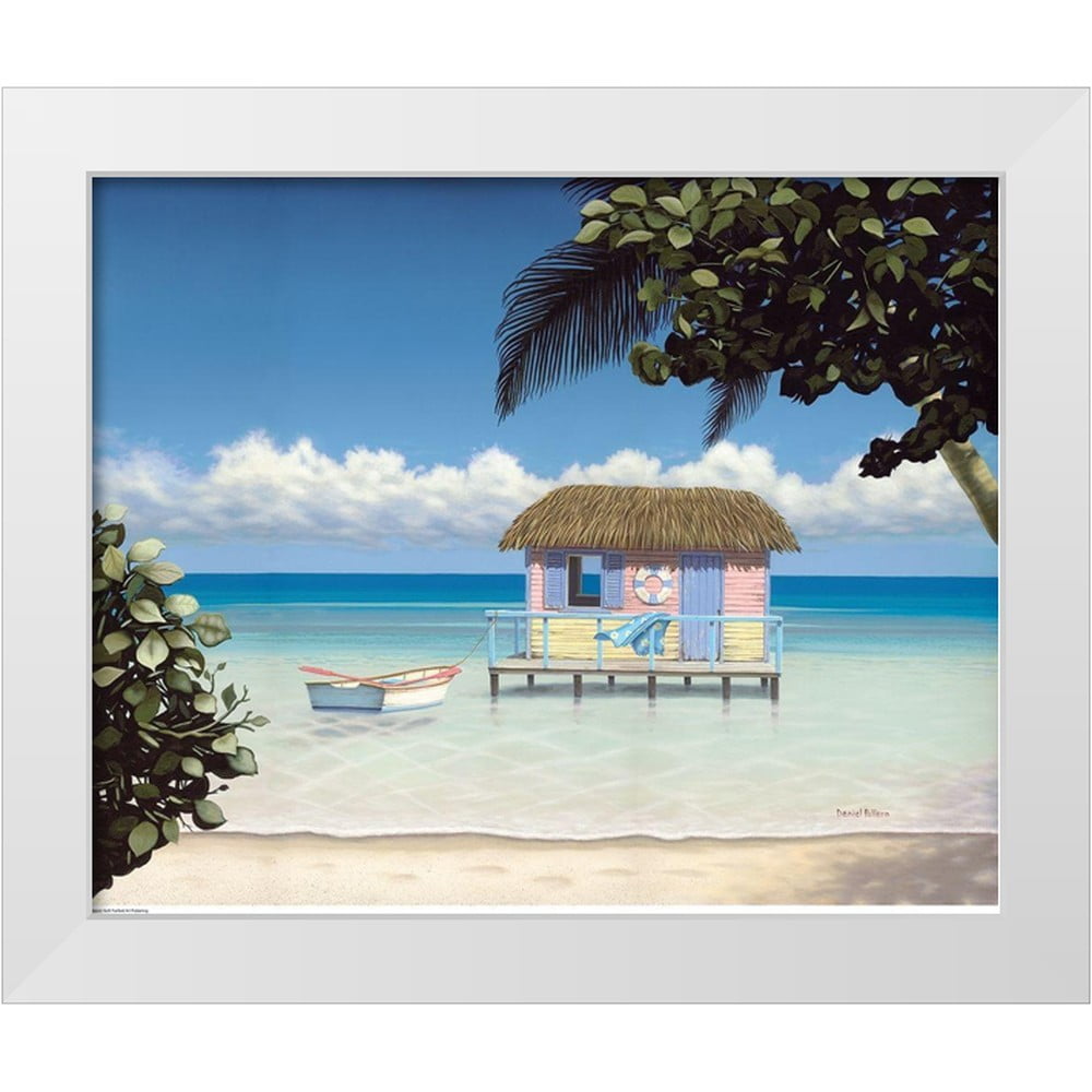 Pollera, Daniel 14x12 White Modern Wood Framed Museum Art Print Titled ...