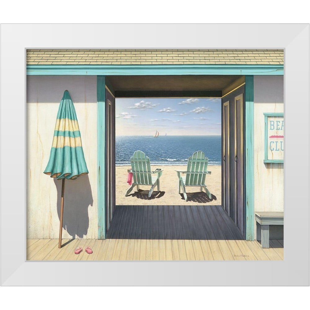 Pollera, Daniel 14x12 White Modern Wood Framed Museum Art Print Titled ...