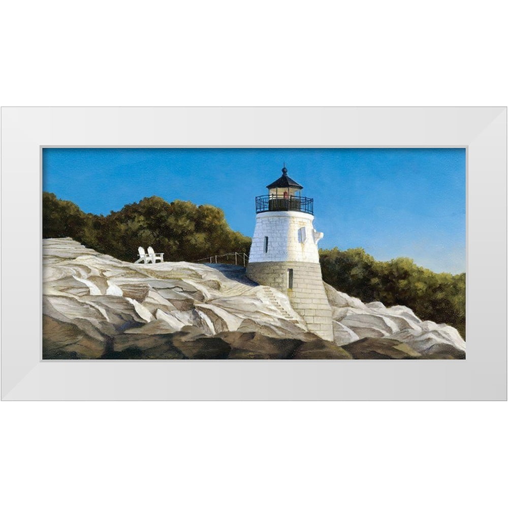 Pollera, Daniel 18x11 White Modern Wood Framed Museum Art Print Titled ...