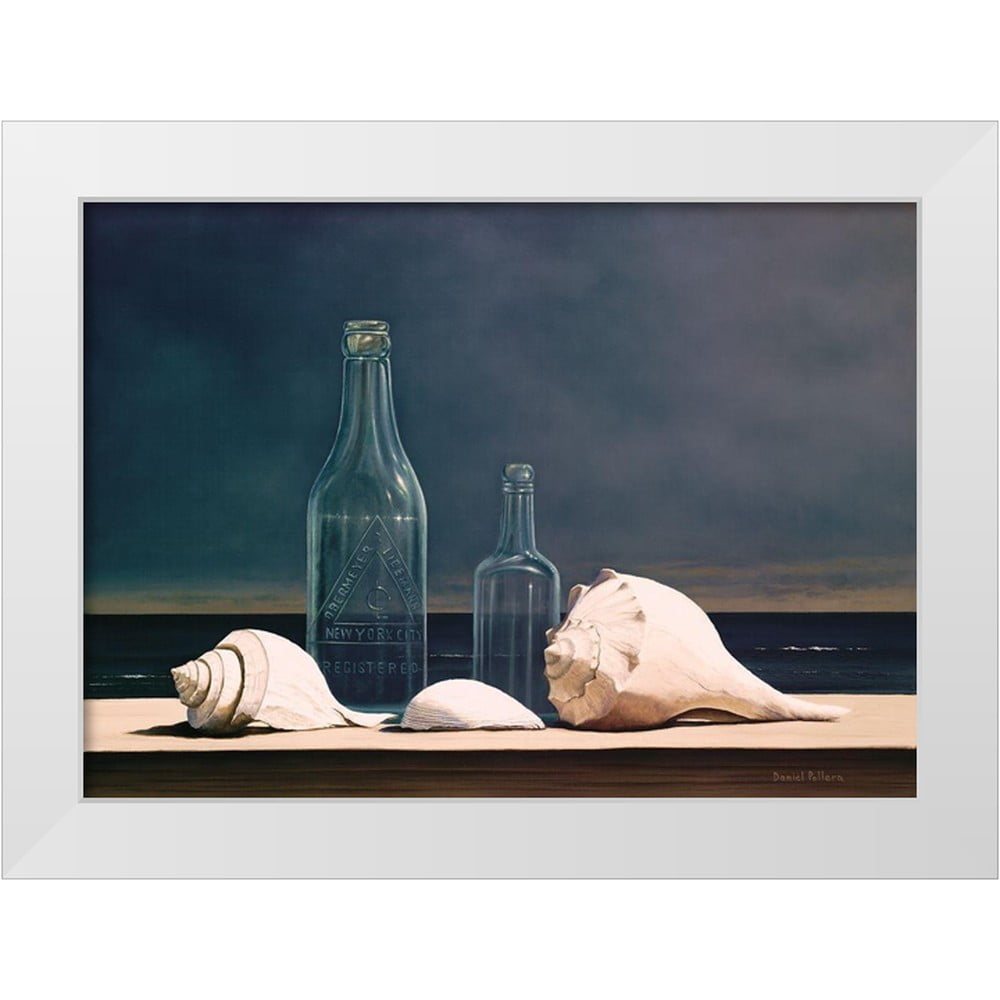 Pollera, Daniel 18x14 White Modern Wood Framed Museum Art Print Titled ...