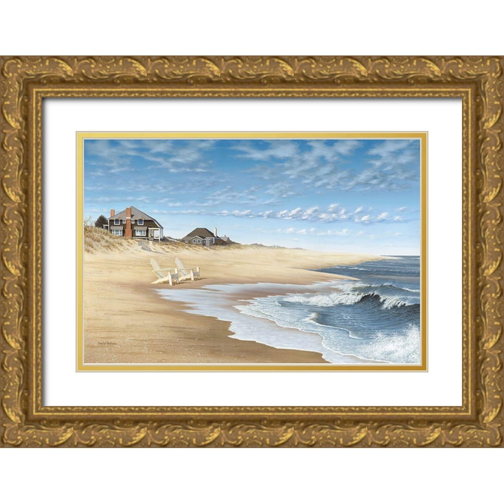 Pollera, Daniel 24x17 Gold Ornate Wood Framed with Double Matting ...