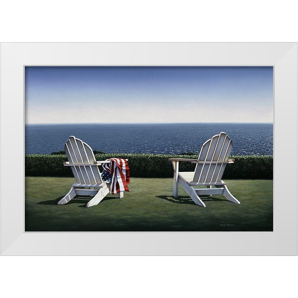 Pollera, Daniel 32x23 White Modern Wood Framed Museum Art Print Titled ...