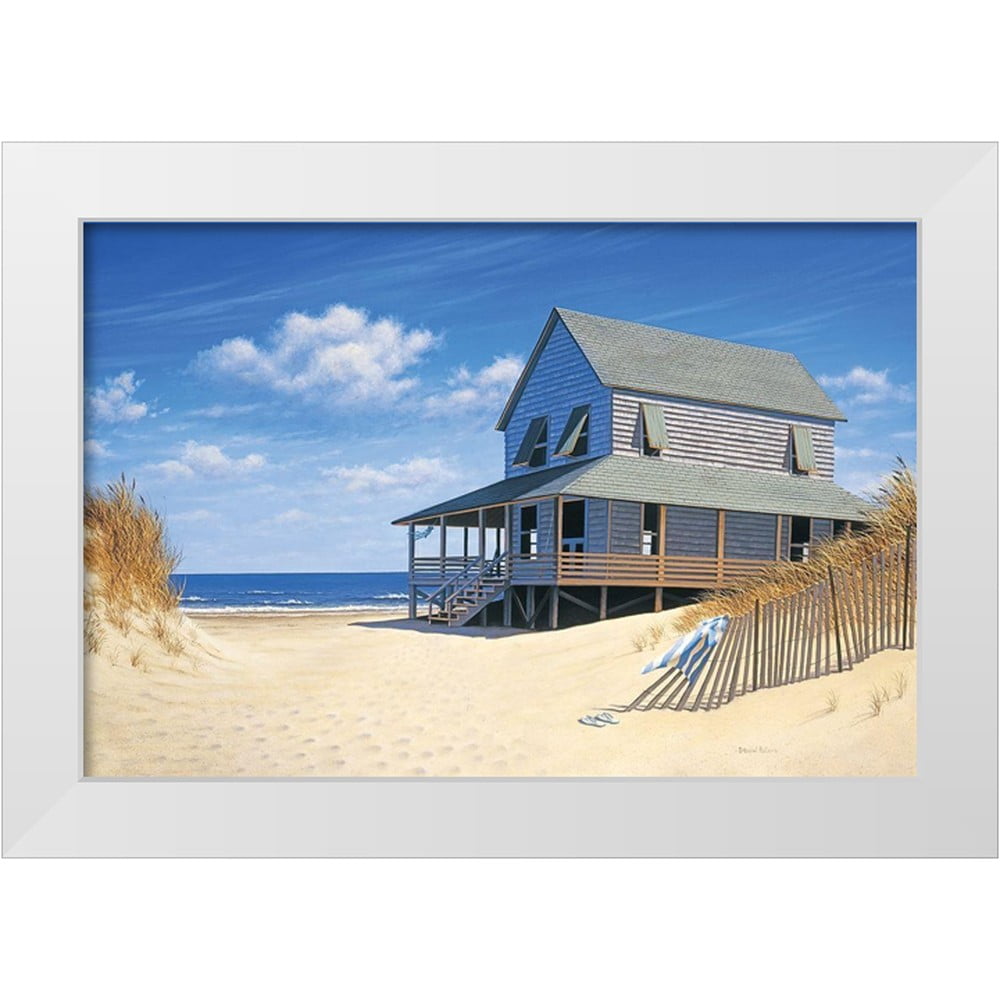 Pollera, Daniel 32x23 White Modern Wood Framed Museum Art Print Titled ...