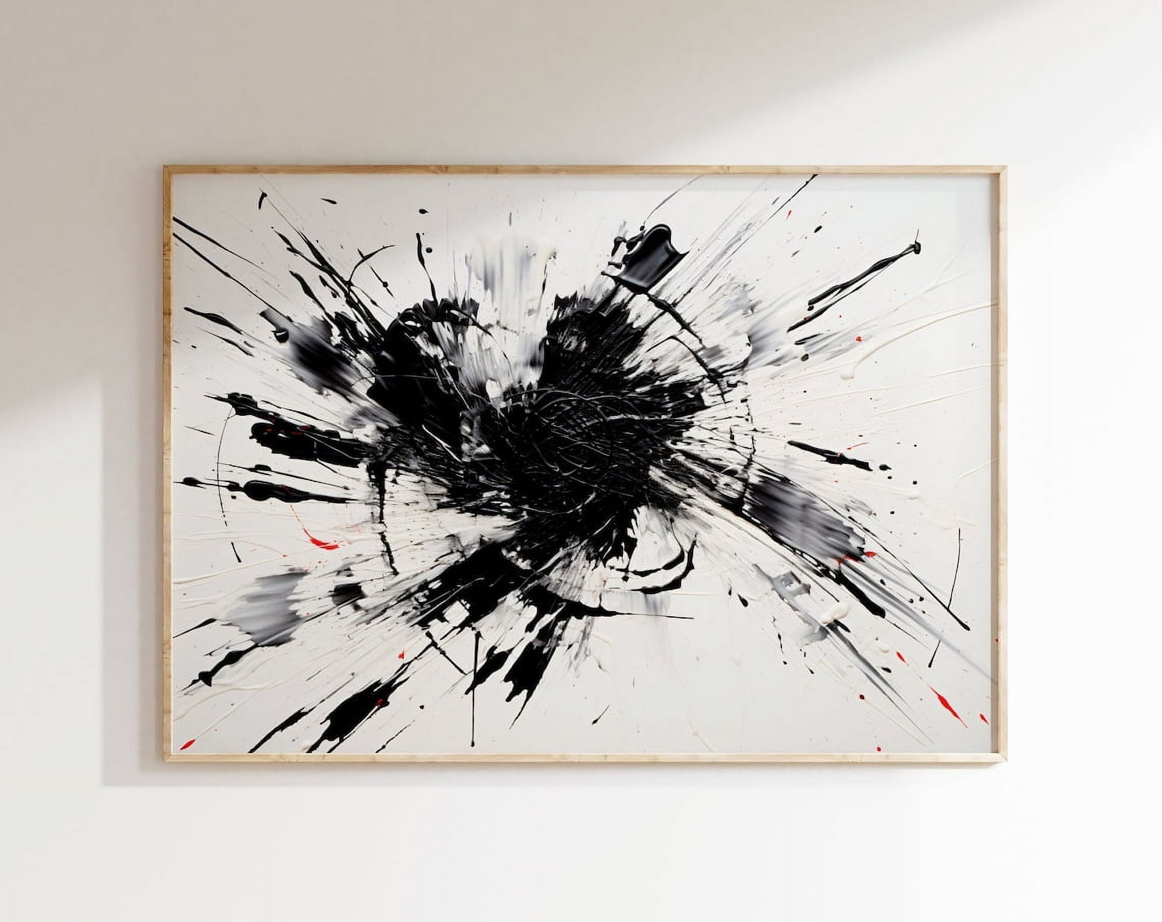 Pollock Poster - Colorful Wall Art As Pollock Print, Pollock Abstract ...