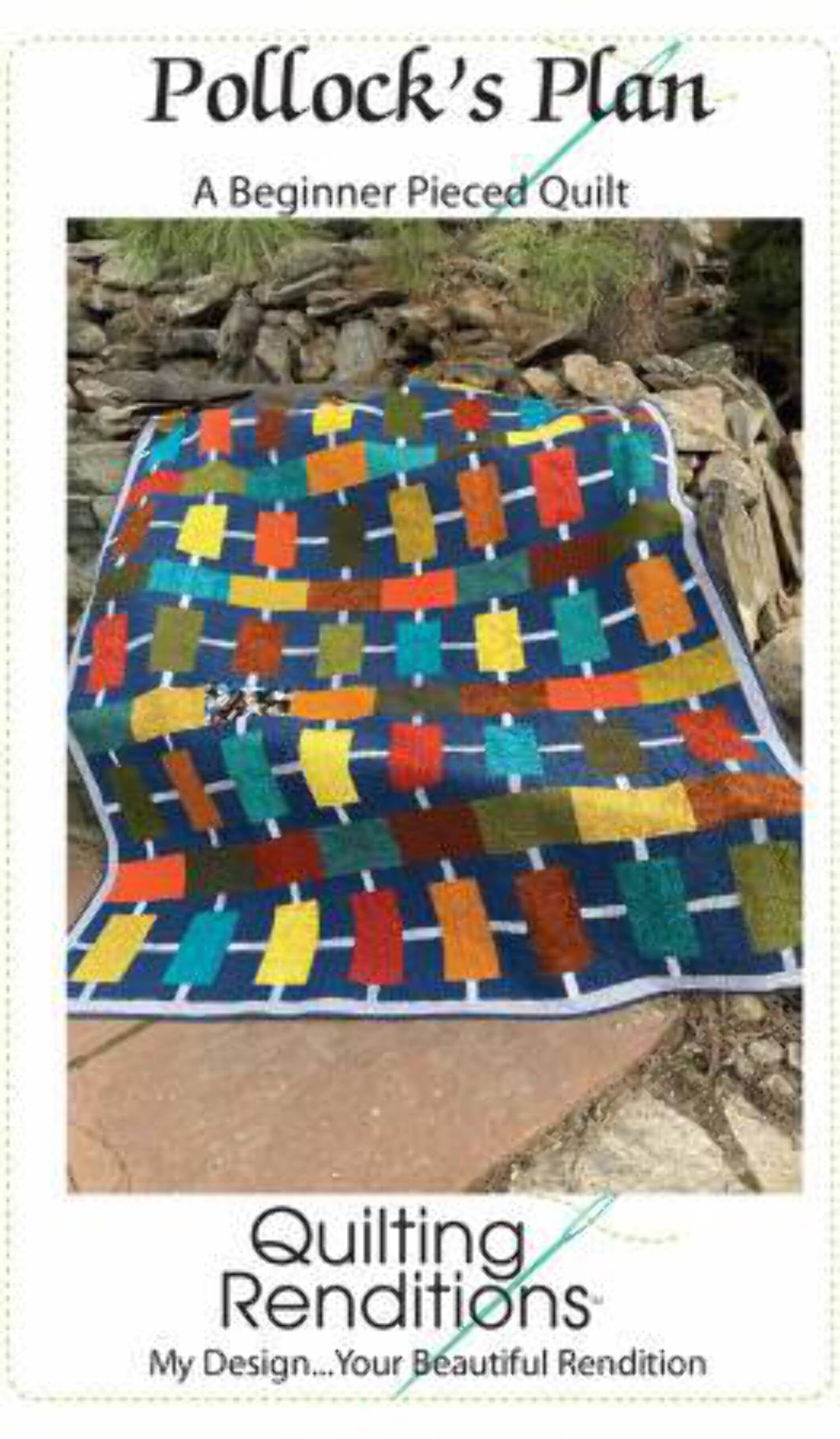 Pollock's Plan Quilt Pattern - Walmart.com