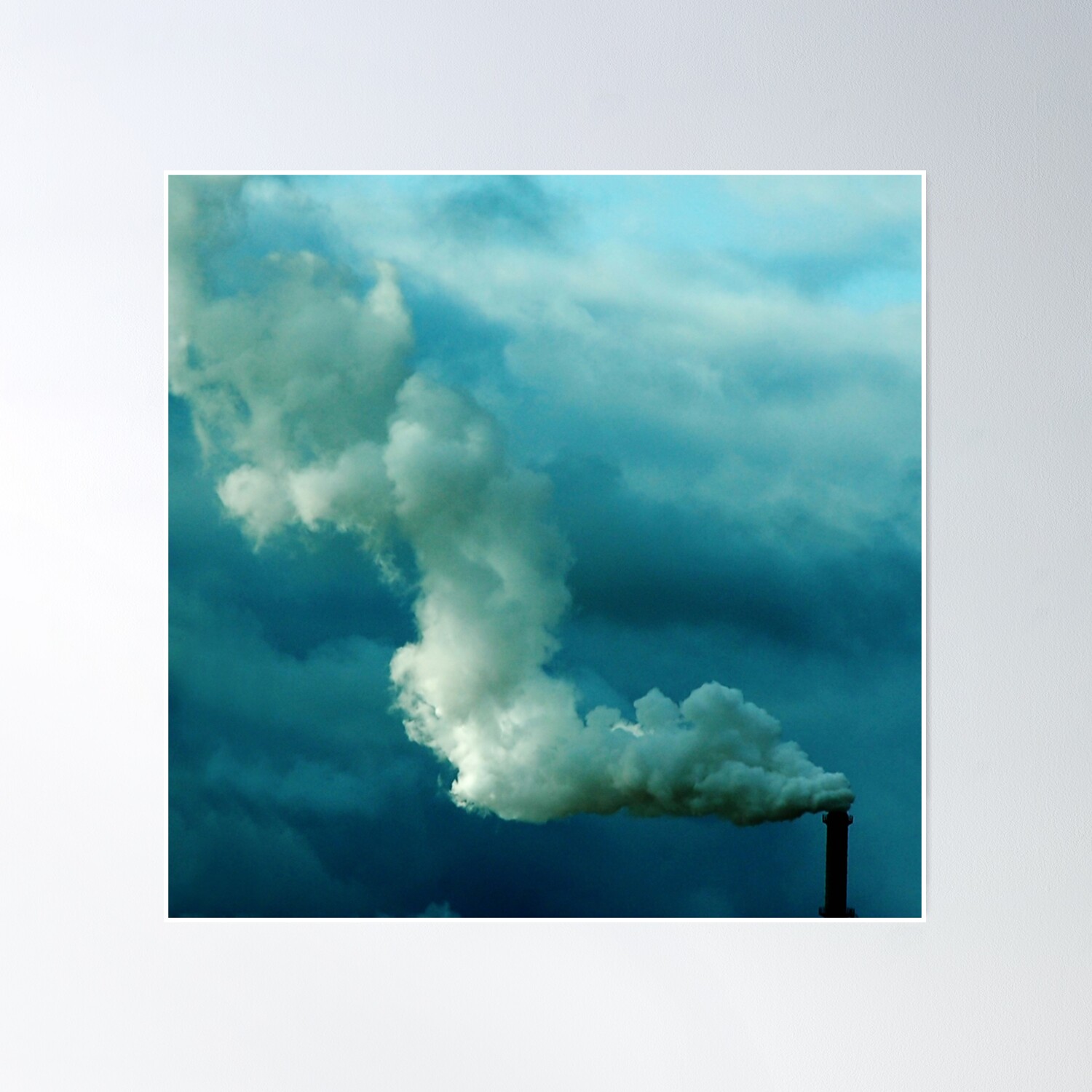 Pollution Poster Wall Art, Modern Wall Decor, 30x30 UNFRAMED - Walmart.com