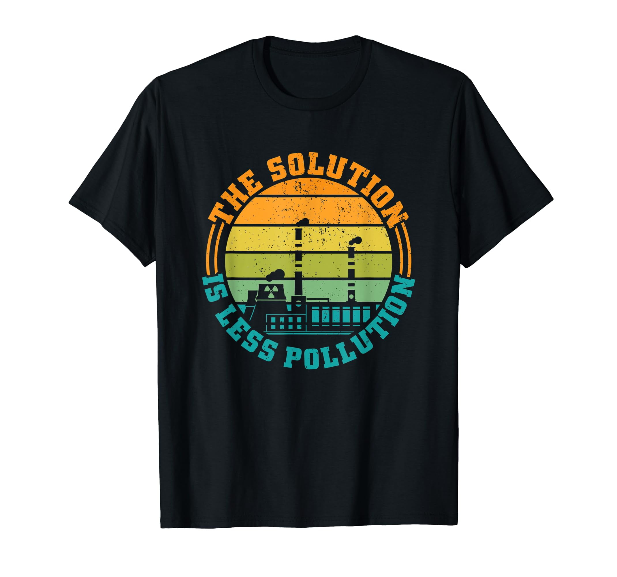 Pollution Solution Stop CO2 Climate Change Graphic T-Shirt - Walmart.com