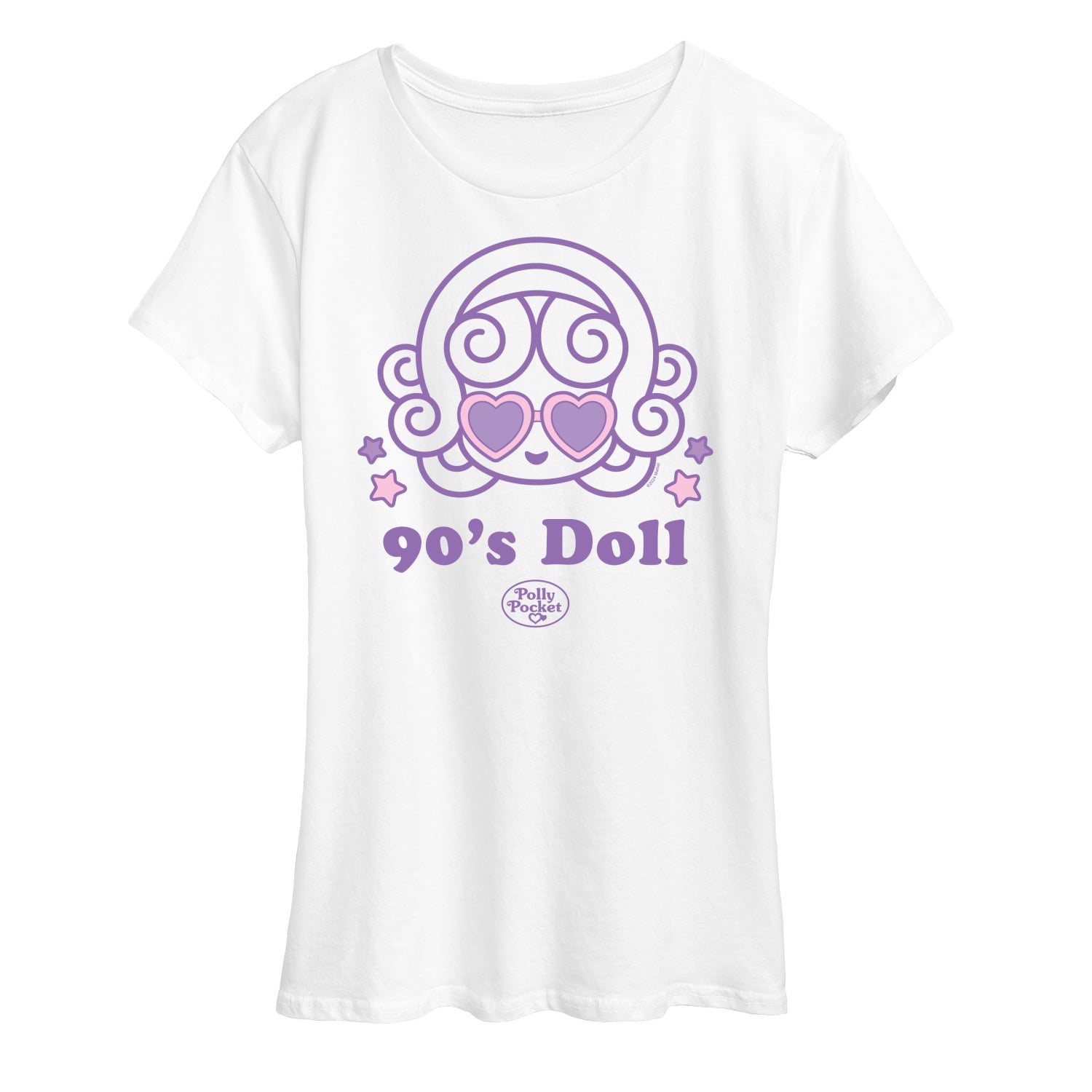 Polly Pocket - 90S Doll Polly Pocket - Women's Short Sleeve Graphic Tee ...