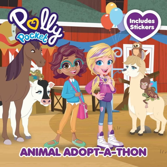 Polly Pocket: Animal Adopt-A-Thon (Paperback) - Walmart.com