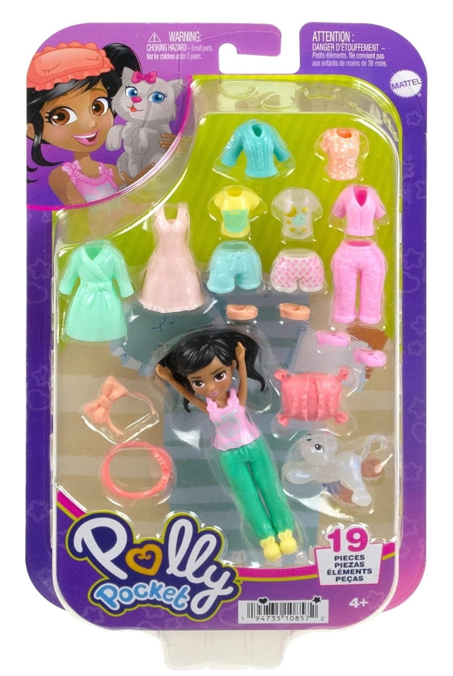 Polly Pocket Different Combination Fun Play Sets HKV88-HKV92 - Walmart.com
