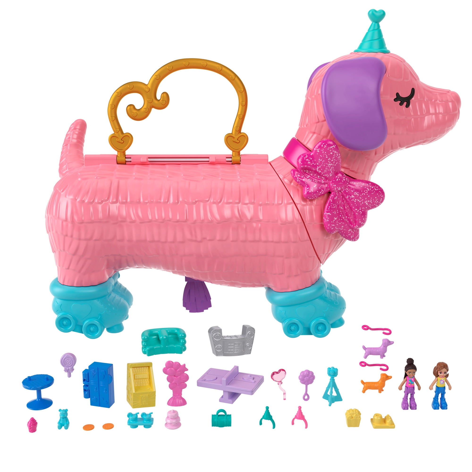 Polly Pocket Dolls Puppy Party Playset - Walmart.com